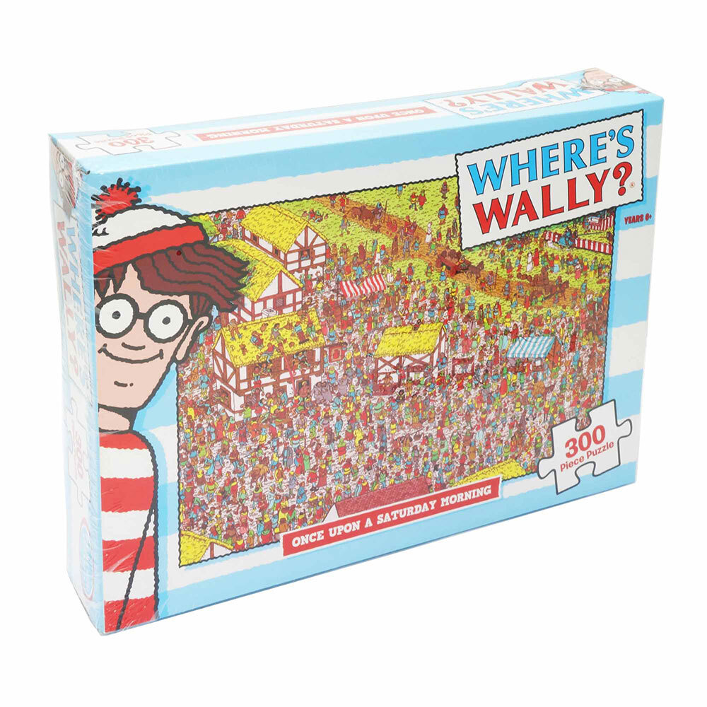 2x 300pc Where's Wally Puzzle Saturday Morning & Game Players - Online ...