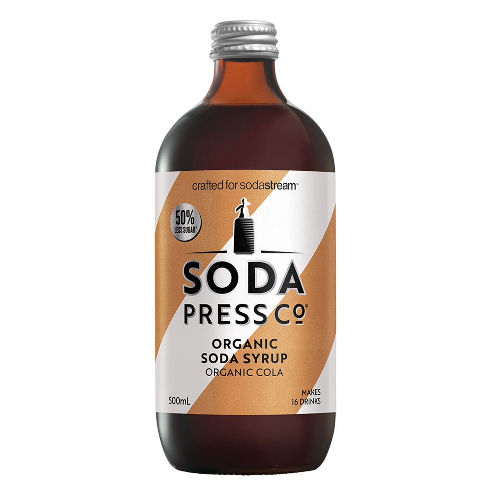 3PK Soda Press Co Organic Soda Syrup 500ml - Organic Cola - Online | KG ...