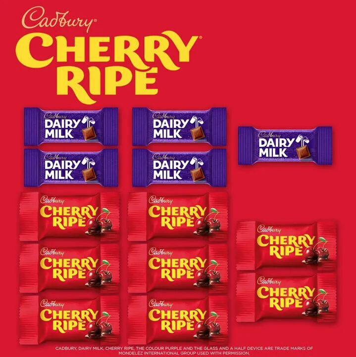 Cadbury Cherry Ripe Showbag - Online | KG Electronic