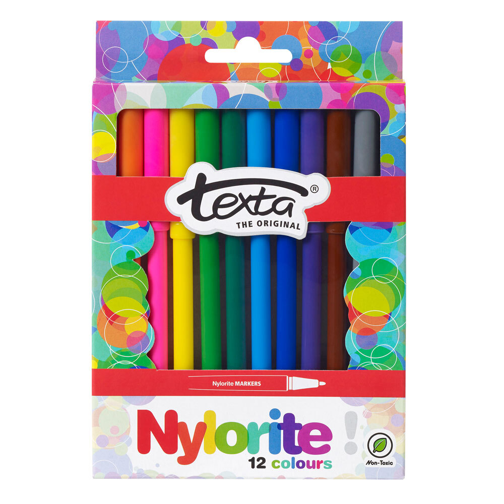 4x 12pc Texta The Original Nylorite Markers - Online | KG Electronic