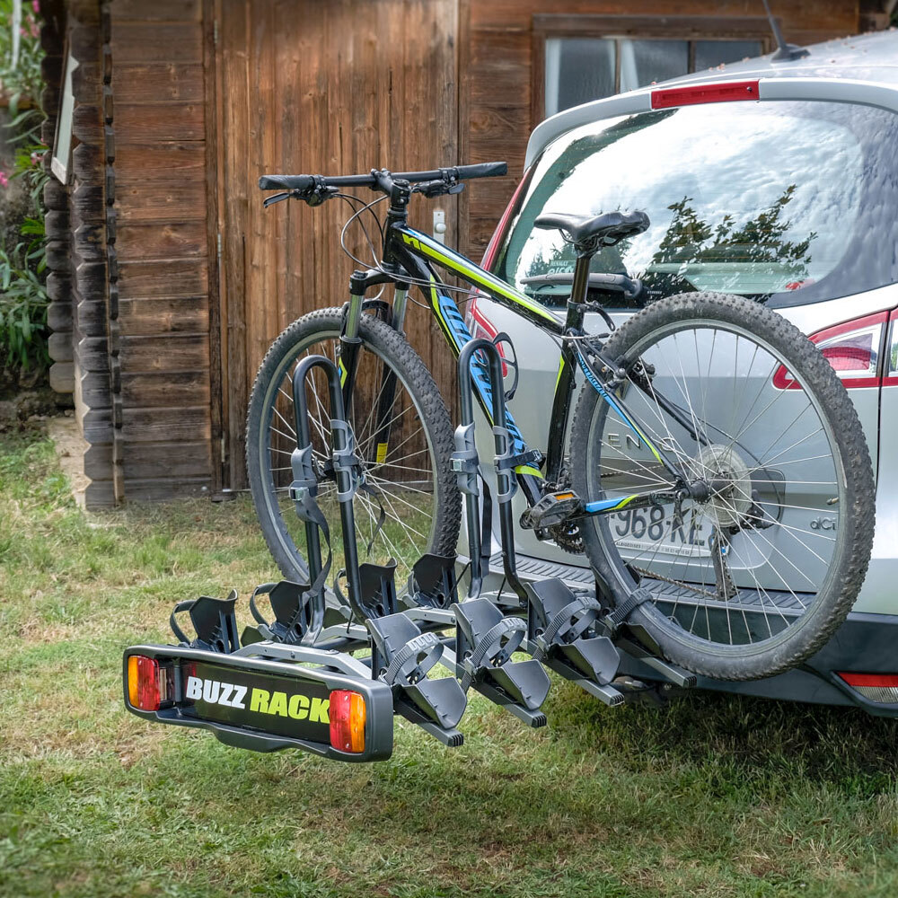 Buzz Rack 4 Platform Bike 94.5cm Rack Carrier Bicycle Mount Tow Ball ...
