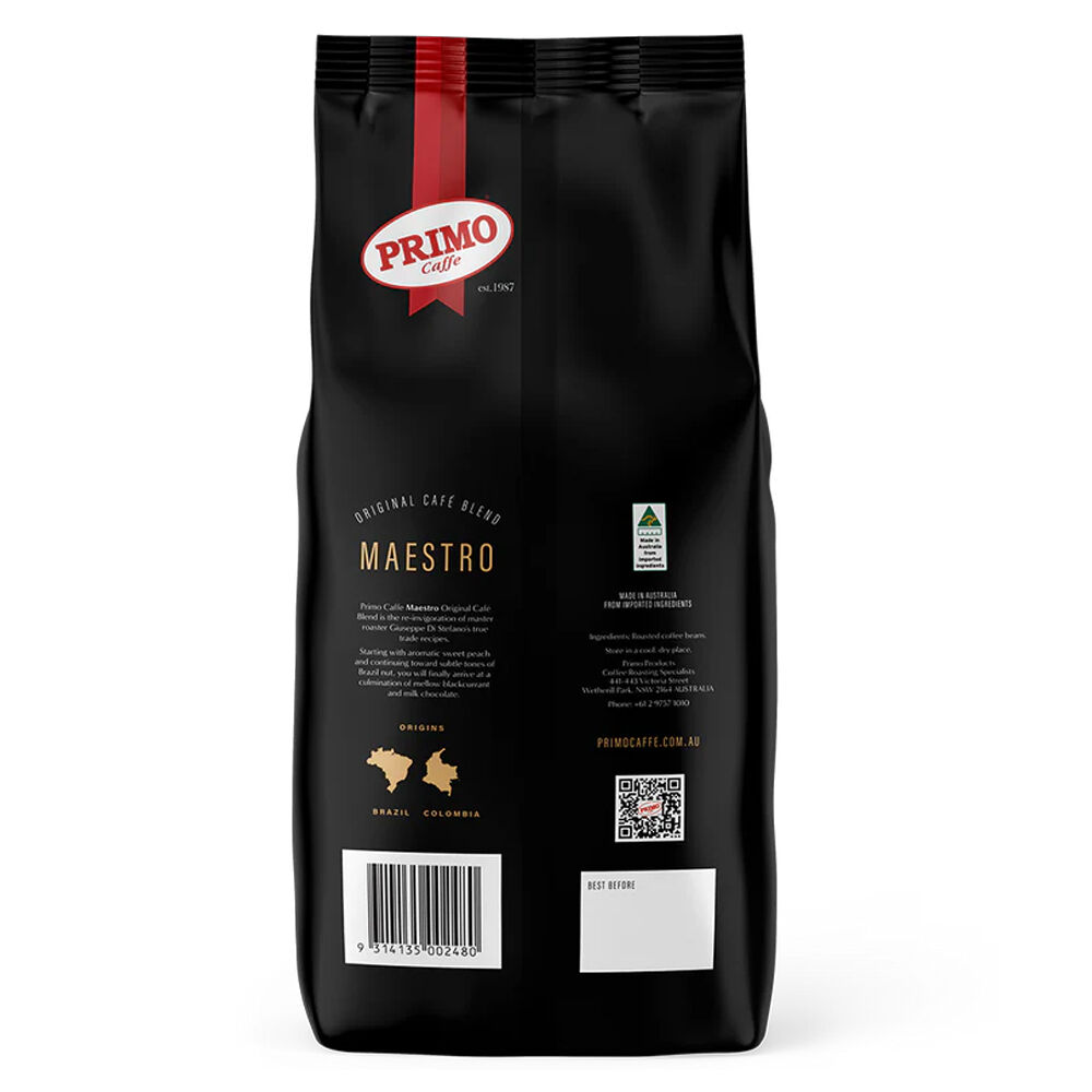 Primo Caffe 1KG Maestro Coffee Beans - Online | KG Electronic
