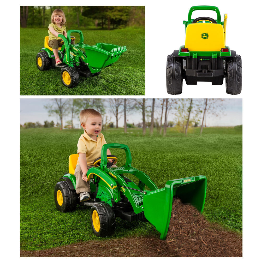 John Deere Electric Tractor Trike Battery 6V Ride On Toddler/Kids ...