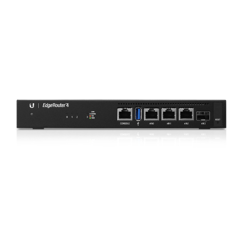 Ubiquiti EdgeRouter 4 - 3Port Gigabit Router, 1 SFP Port- 1GHz Quad ...