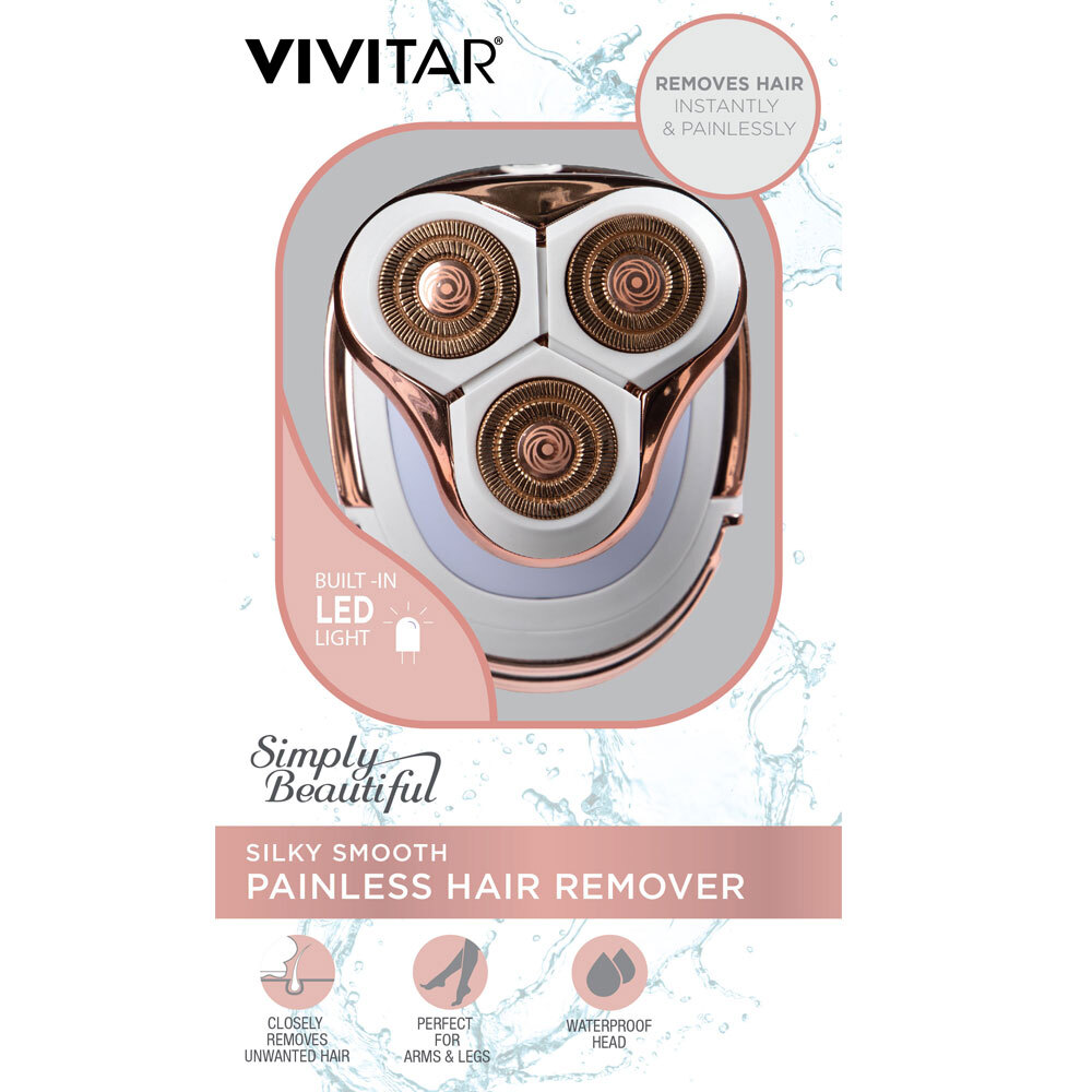 Vivitar Painless Electric Hair Remover - Online | KG Electronic