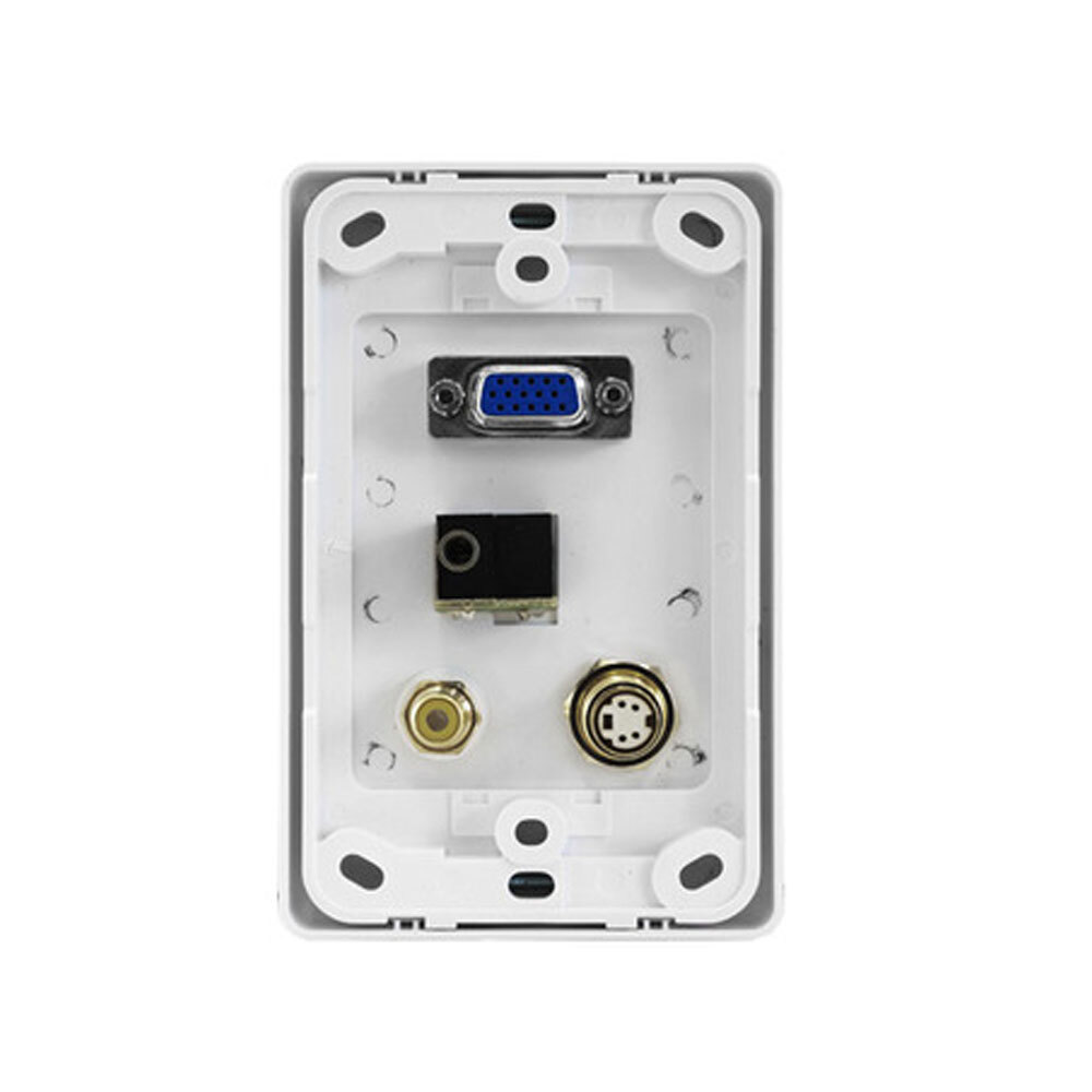 Pro2 VGA/S-Video/Composite Video 3.5mm Audio - Clipsal Wall Plate ...