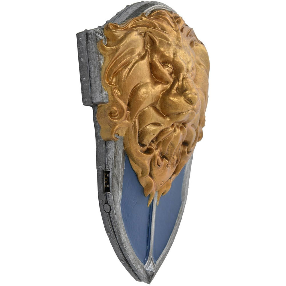 World Of Warcraft Lothar's Stormwind Shield 3,360mAh Power Bank ...