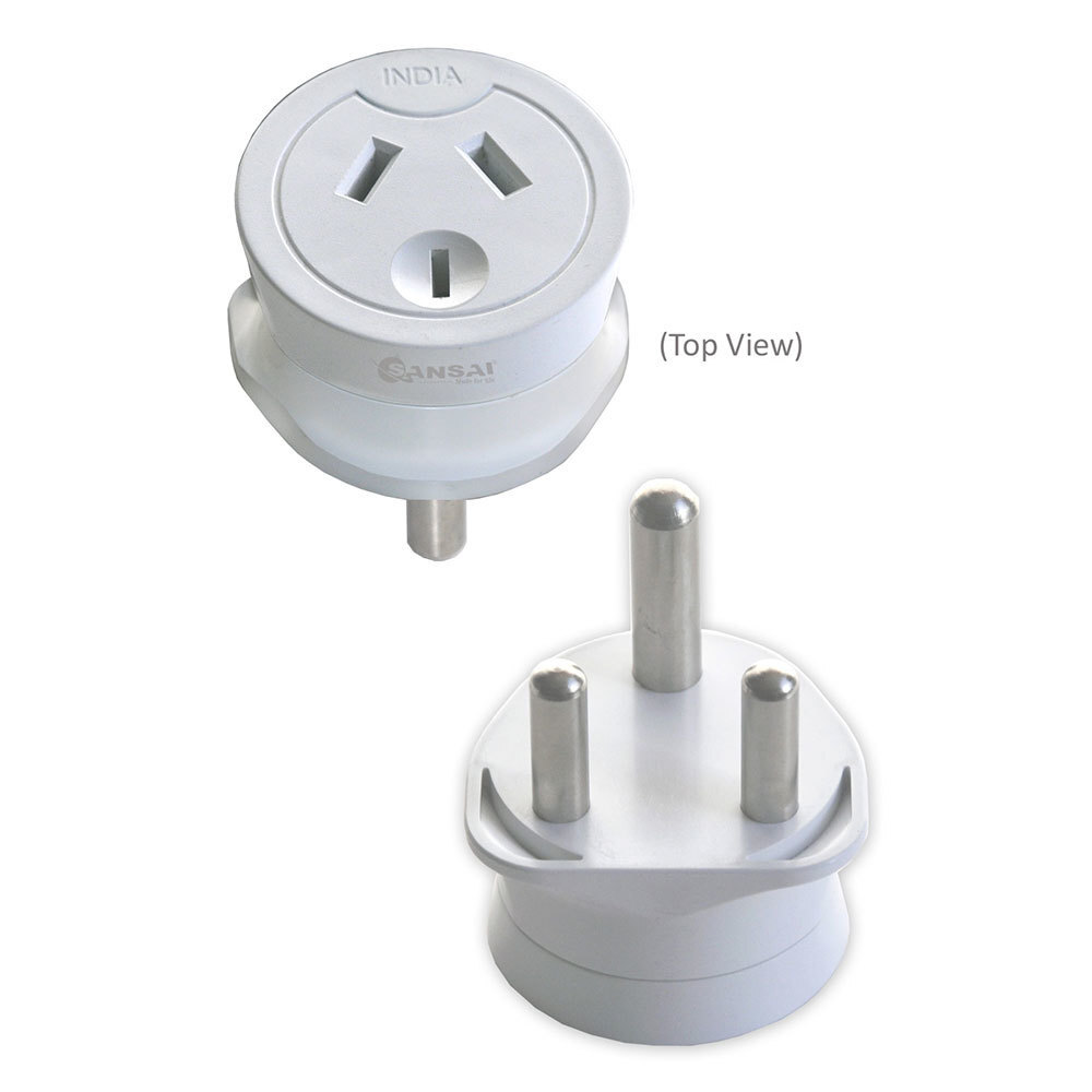 2x Travel Power Adapter AU/NZ Socket to South Africa/India/Pakistan/Sri ...