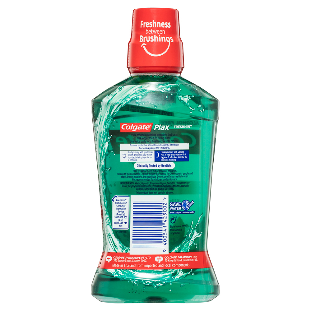 4PK Colgate 500ml Plax Freshmint Mouth Wash - Online | KG Electronic