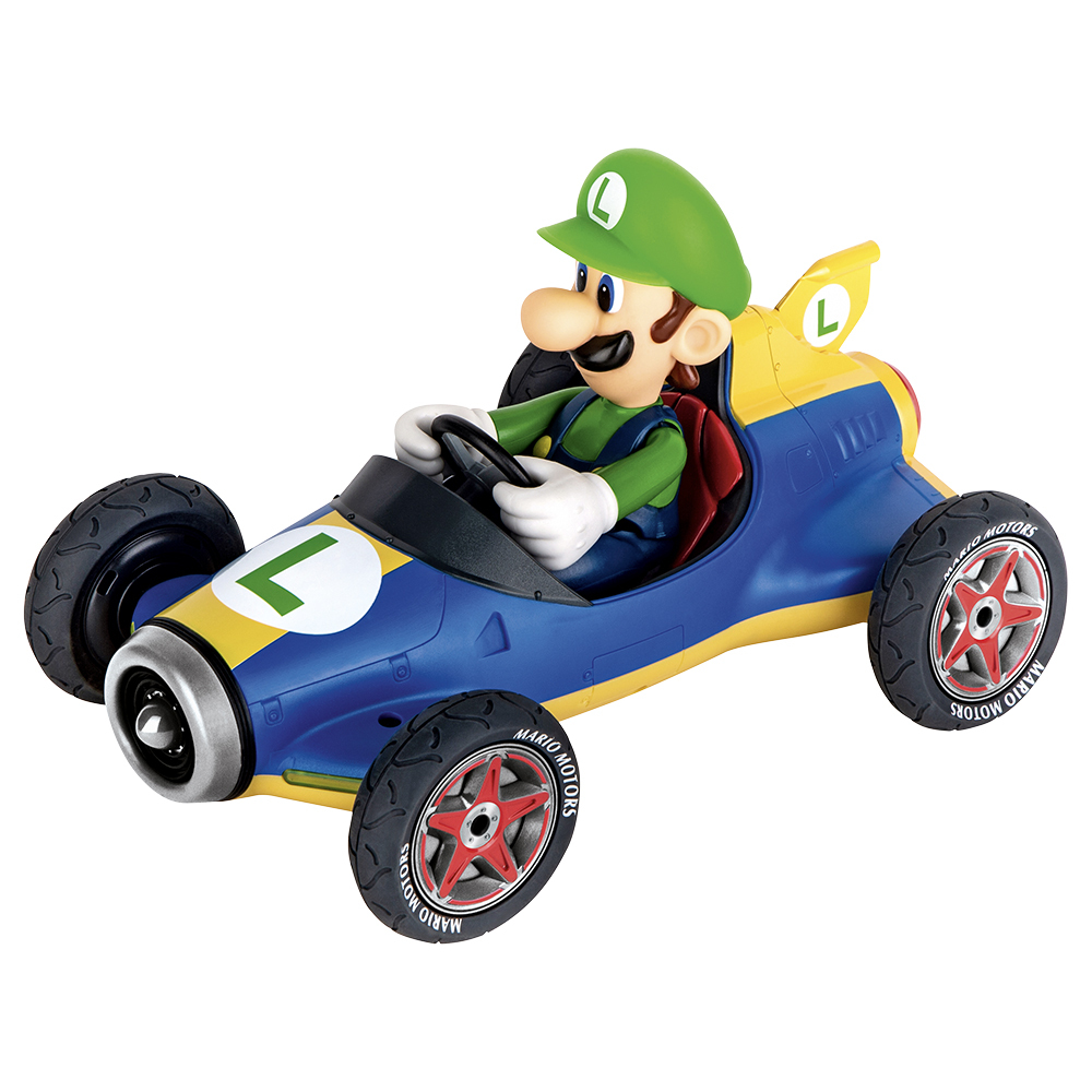 Carrera Pull & Speed Mario Kart Twin Pack Mach 8 Mario & Luigi 3y ...