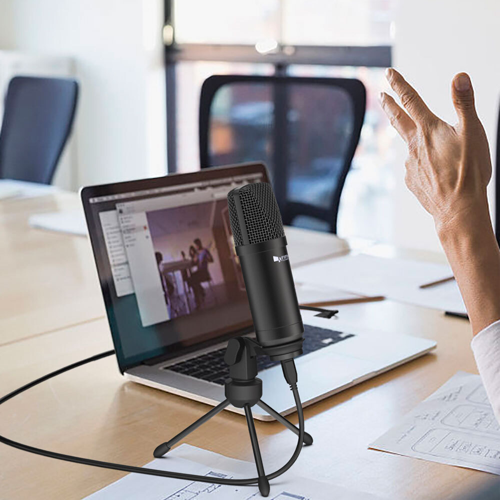 Fifine K730 USB Desktop Microphone F/ Recording Podcasting Condenser Microphone - Online | KG Electr