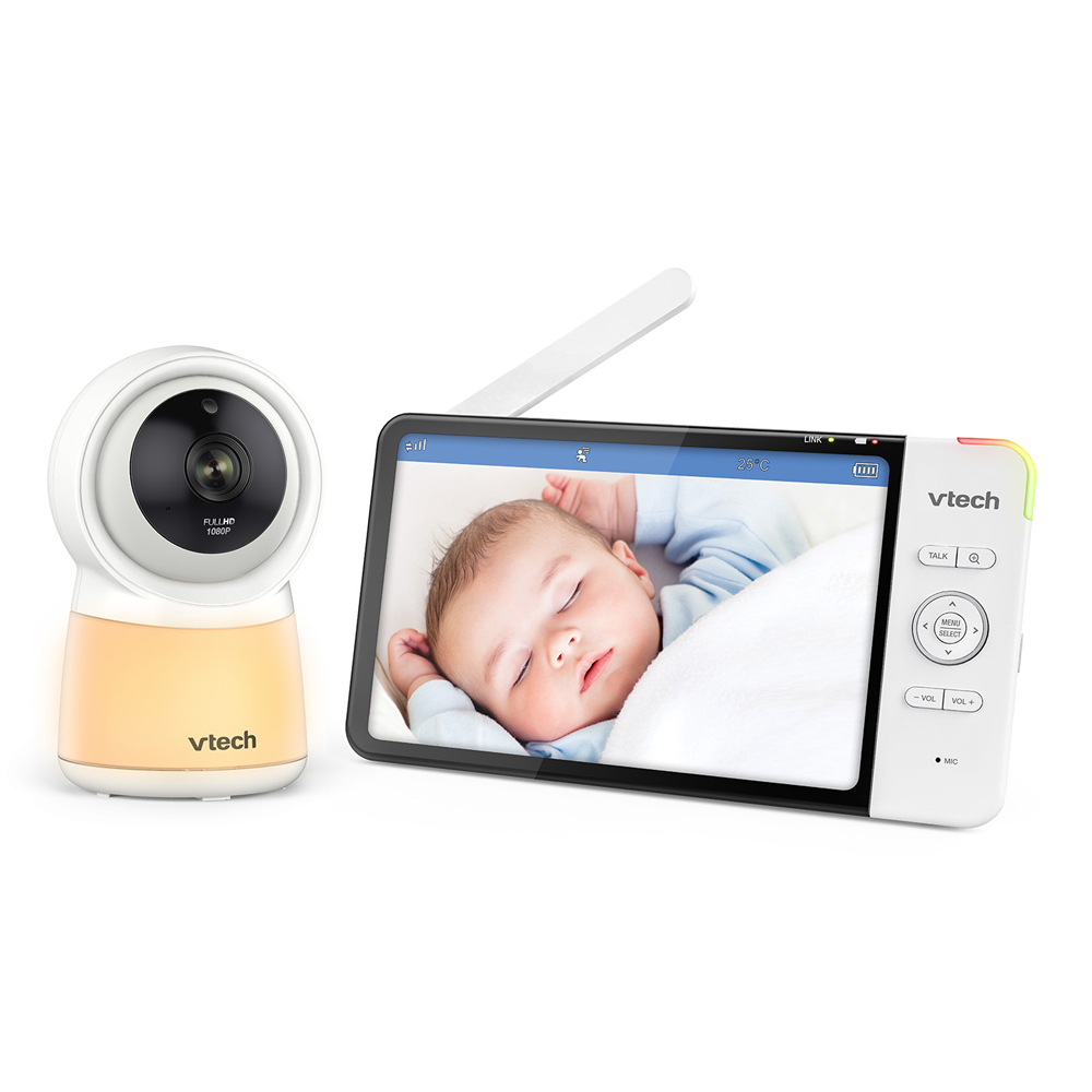 Vtech 7" Smart Wi-Fi HD Video Baby Monitor with 2x Camera - Online | KG ...