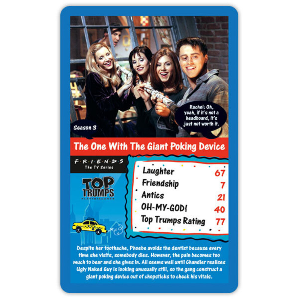 Top Trumps Friends TV Series 30 Top Moments - Online | KG Electronic