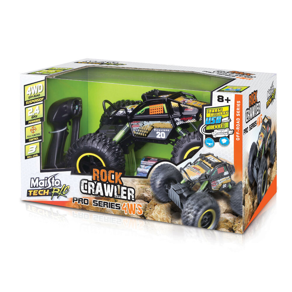 Maisto Tech RC 2.4 Ghz Rock Crawler Pro-Series 4WS 8y+ - Online | KG ...