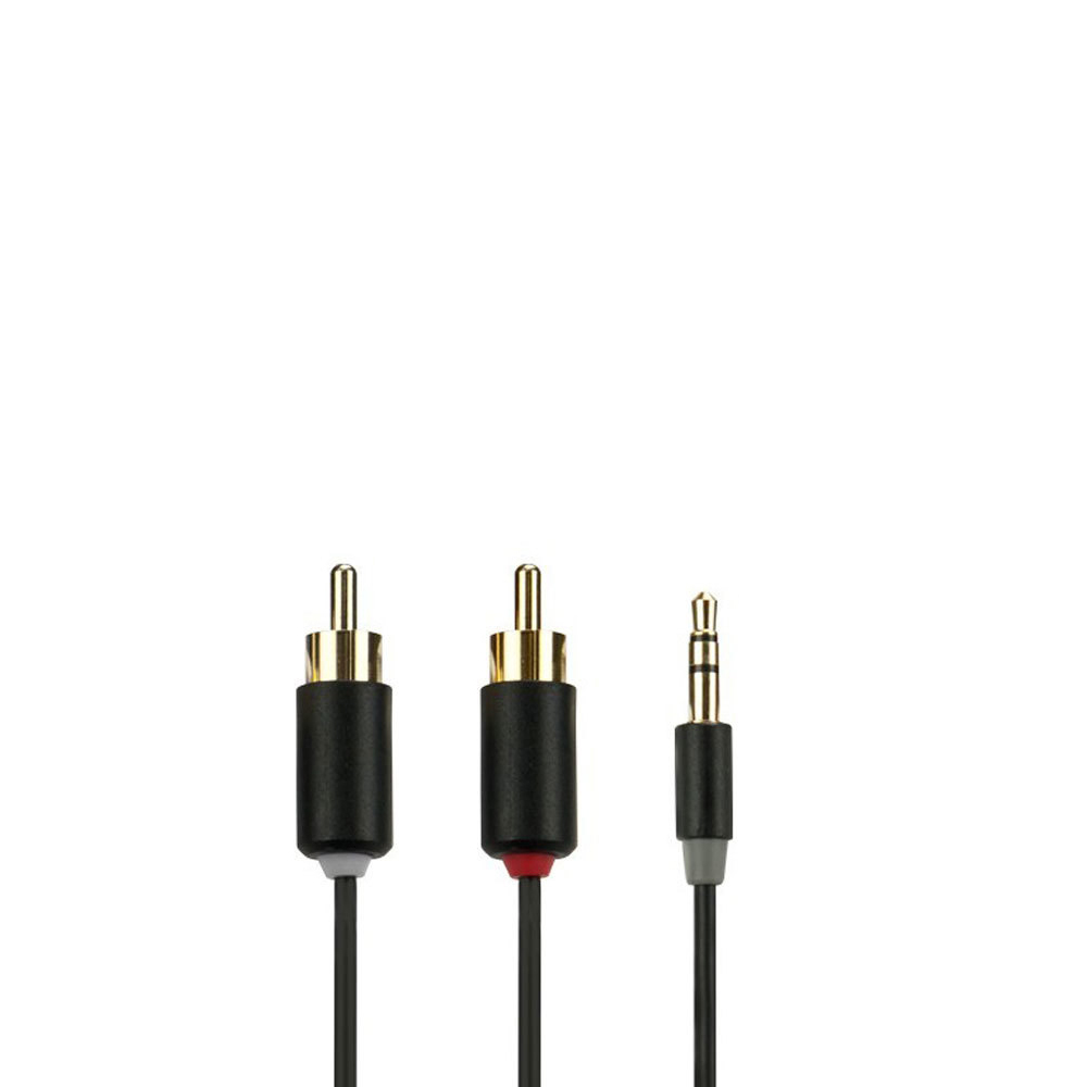 Gecko Black Audio Kit w/ Aux Cable, RCA Cable & Trance XD Headphones ...