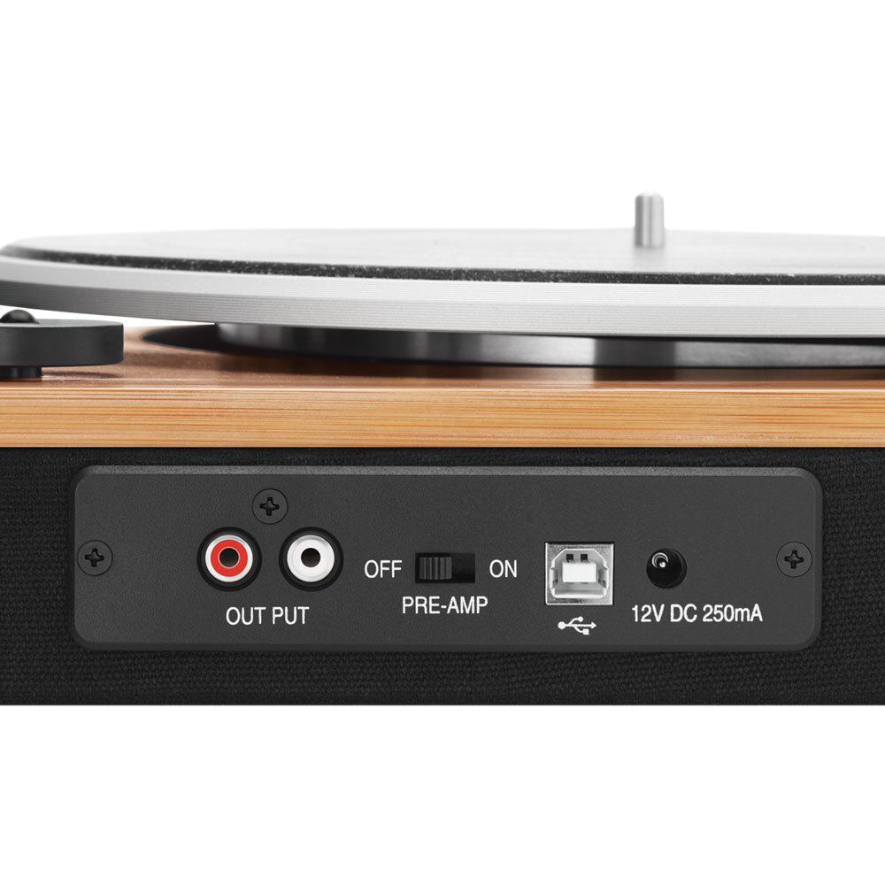 House of Marley Stir It Up Wireless Turntable - Signature Black ...