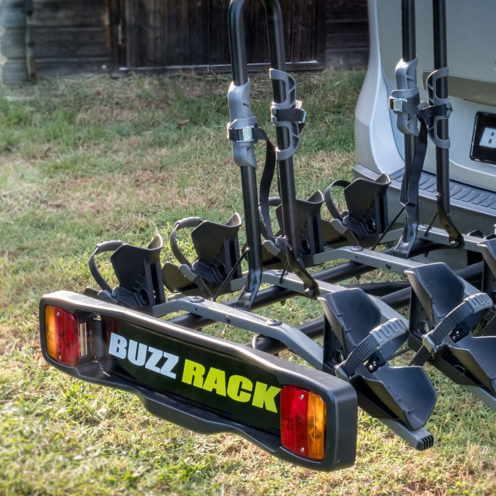 Buzz Rack 4 Platform Bike 94.5cm Rack Carrier Bicycle Mount Tow Ball ...