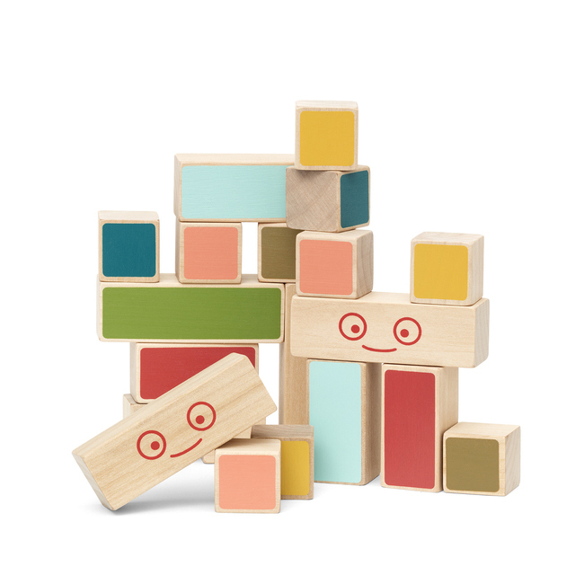 20pc Micki Mini Kids/Children Wooden Building Block Toys 1y+ - Online ...