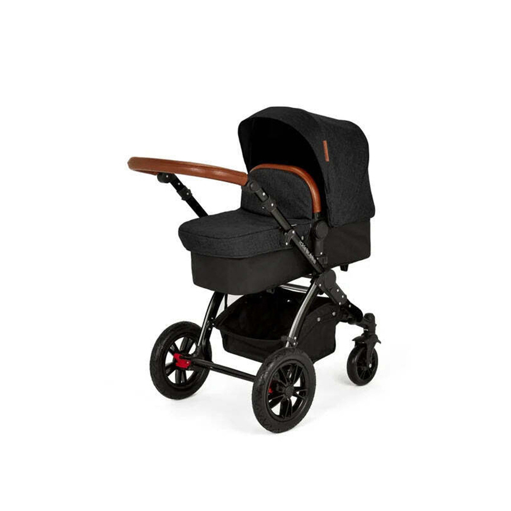 Ickle Bubba Baby V3 Stomp 4 Wheel Pram Black - Online | KG Electronic