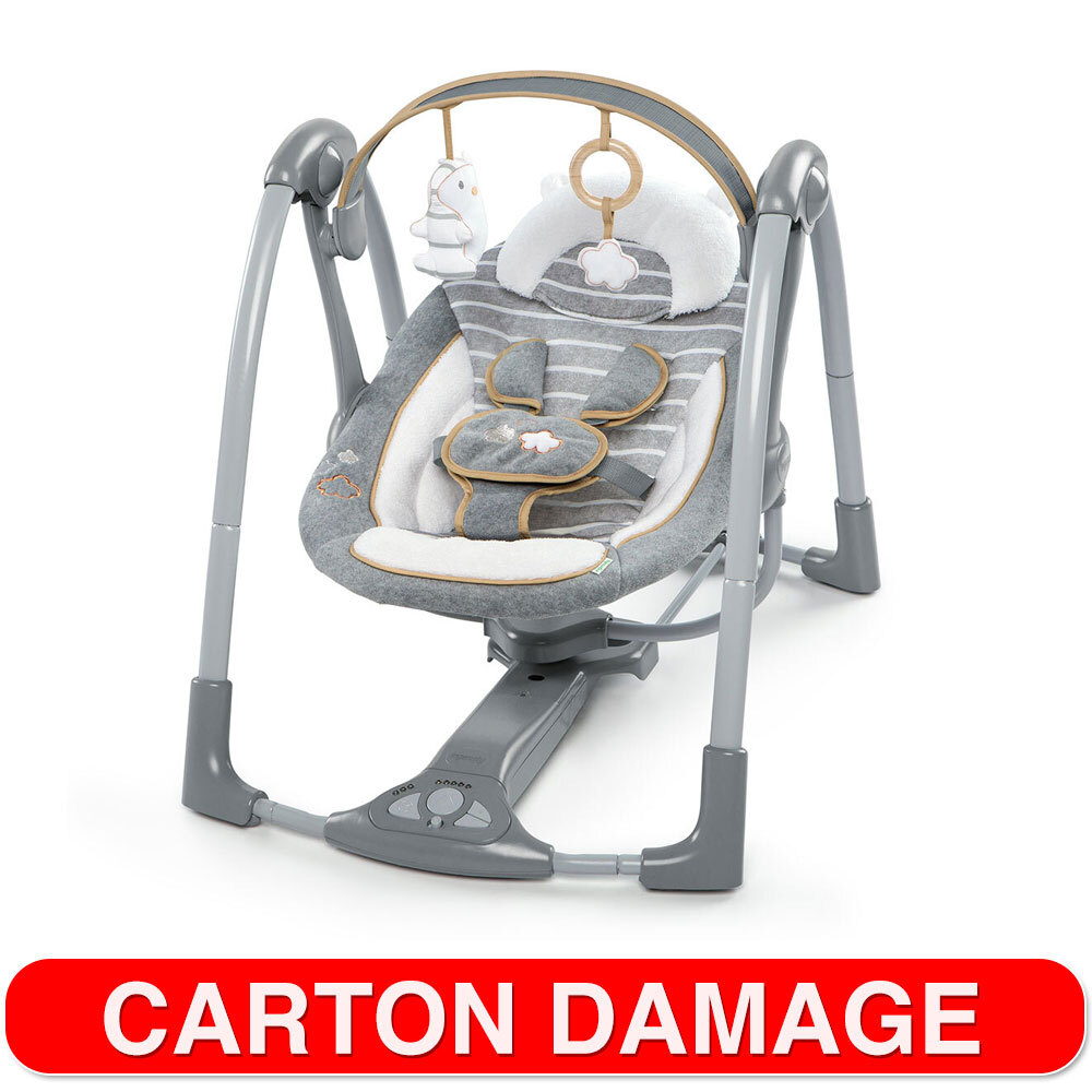 Ingenuity Boutique Collection Swing 'n Go Portable Swing - Bella Teddy ...