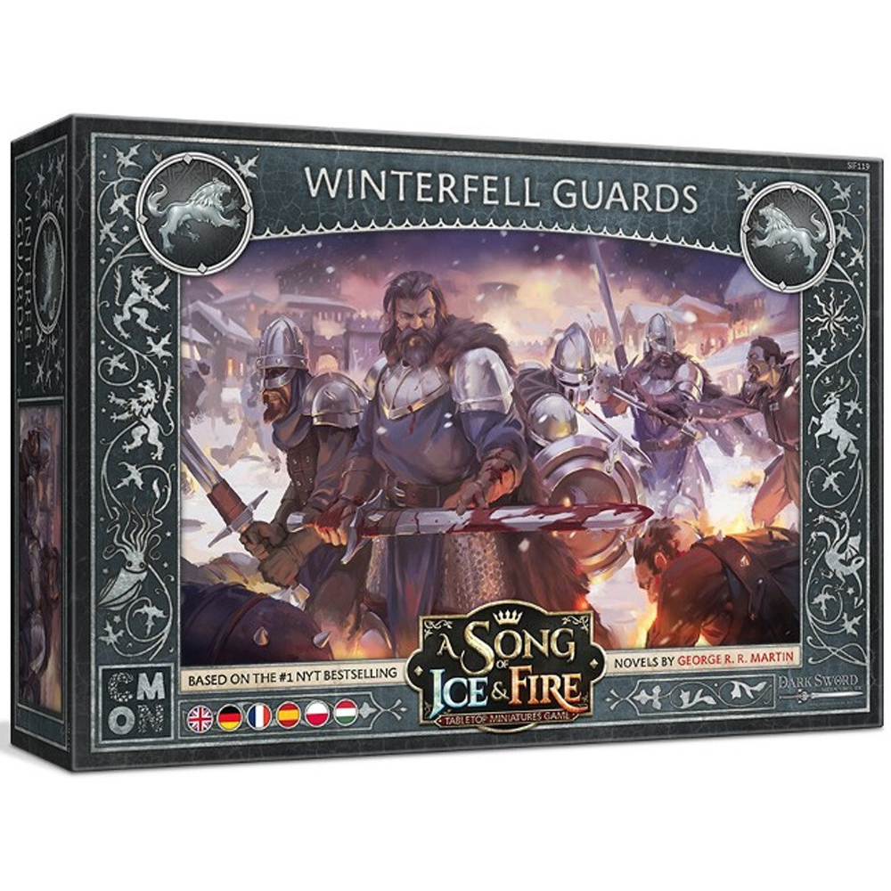 Cmon A Song Of Ice & Fire Miniatures Game Winterfell Guards Expansion ...