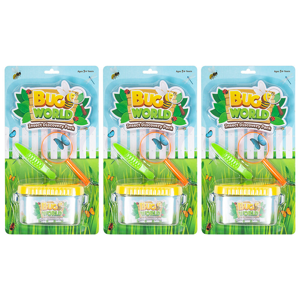 3PK Bugs World Bug Insect Pack - Online | KG Electronic