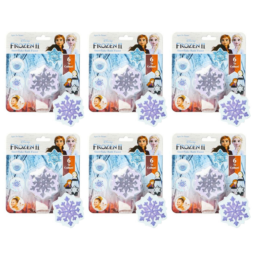 6PK Dreamworks Frozen II Snowflake Bath Fizzer Assorted - Online | KG ...