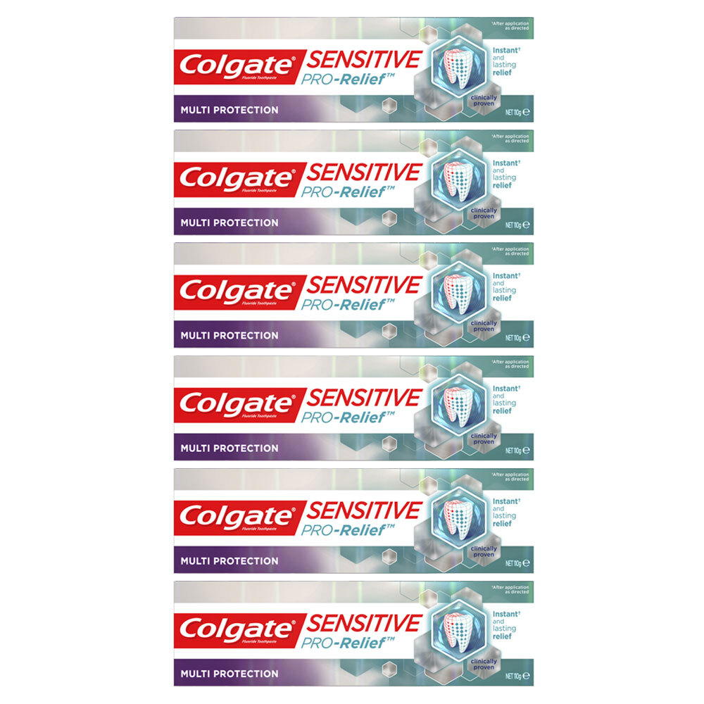 6x Colgate 110g Sensitive Pro Relief Multi Protection Tooth Paste ...