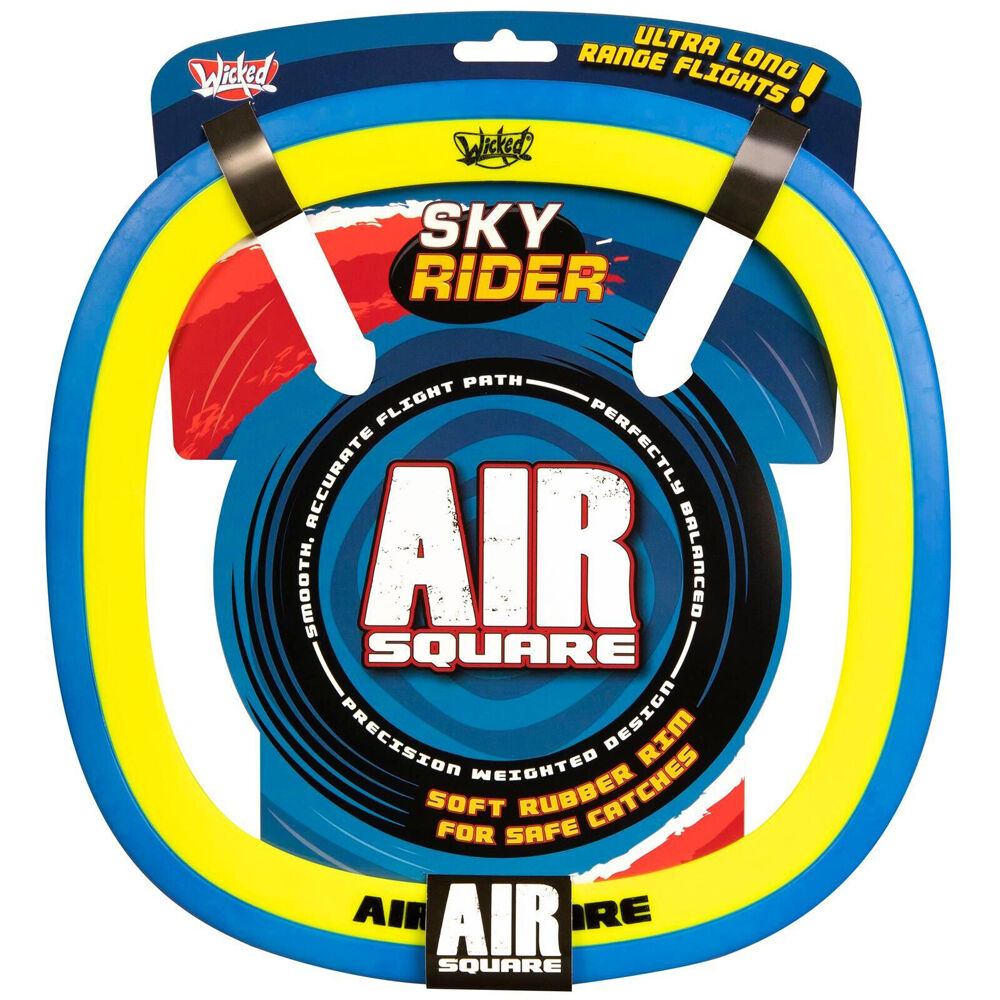 Wicked Sky Rider Air Square Kids Activity Outdoor Throwing Toy Assorted ...