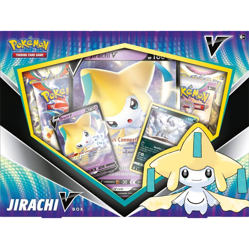 Pokemon TCG Jirachi V Box Trading Card Game Collectible 6y+ - Online ...