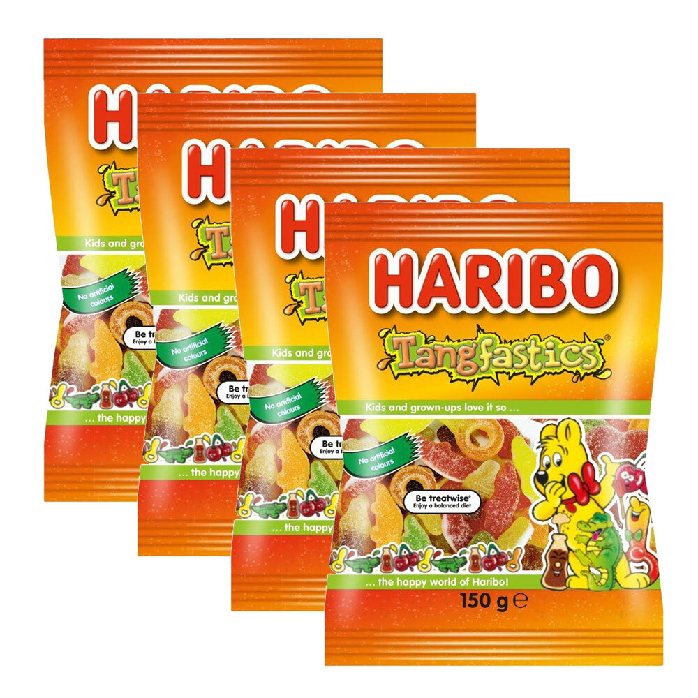 4PK Haribo Tangfastics Gummies Bag 150g - Online | KG Electronic