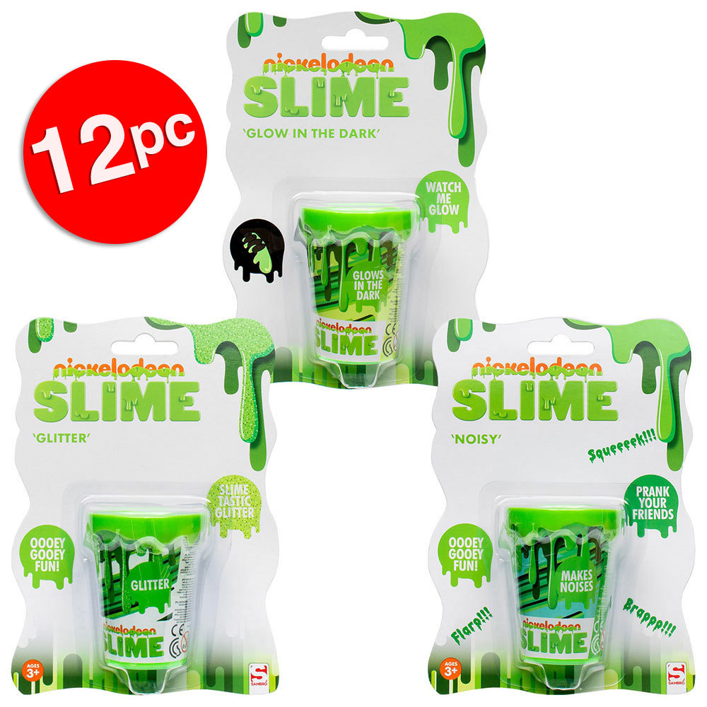 12x Nickelodeon Pot of Slime Assorted - Online | KG Electronic