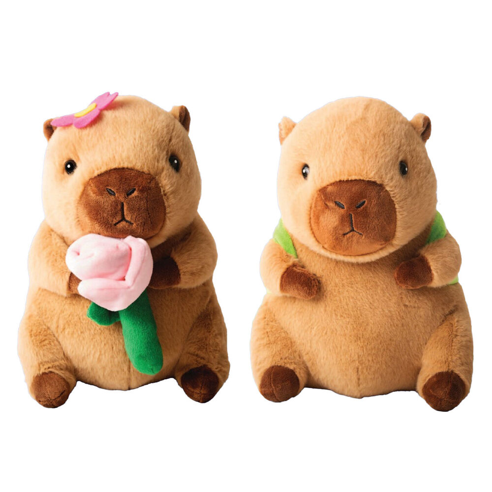 2PK Hunter Leisure Capybara 22cm Plush Assorted Kids Stuffed Animal Toy ...