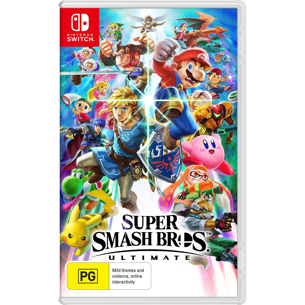 Nintendo Switch SWI Super Smash Bros. Ultimate Battle Video Game ...