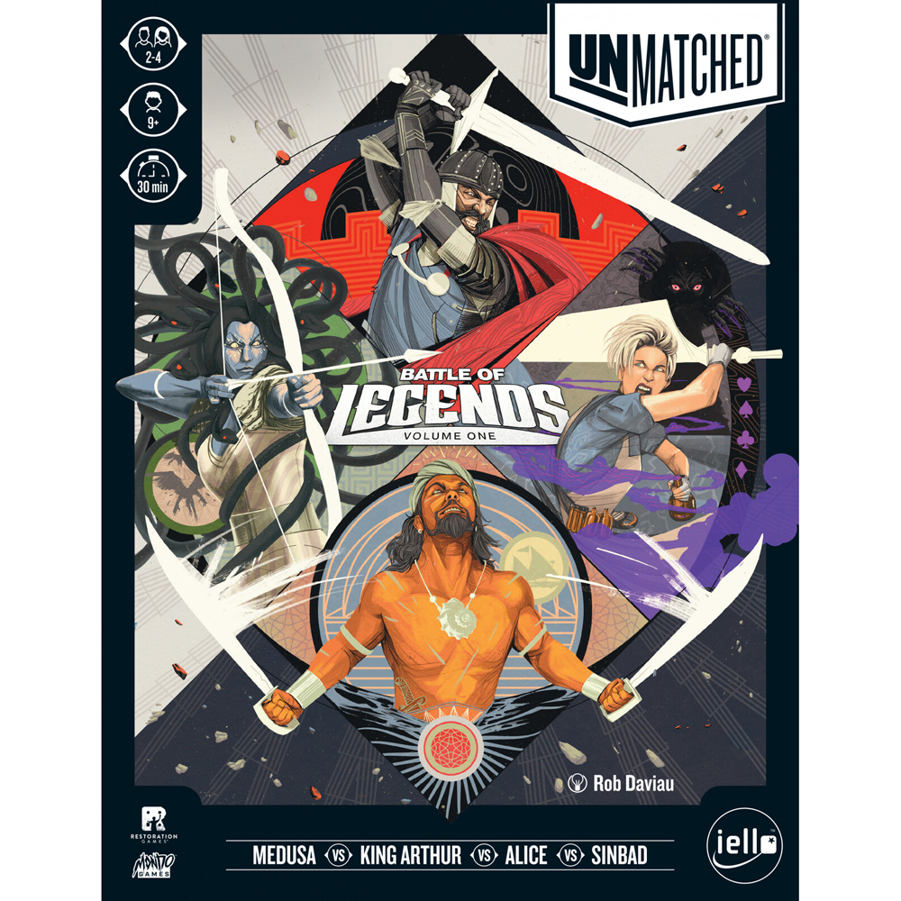 Mondo Games Unmatched Battle of Legends Vol. 1 Kids Board Game 9y ...