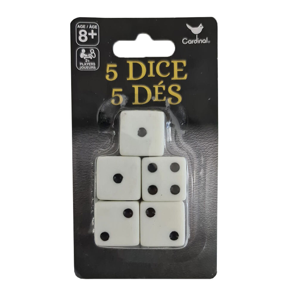 Cardinal 5 Pack Dice Set - Online | KG Electronic