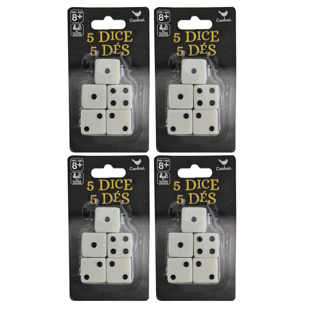 Cardinal 20 Pack Dice Set - Online | KG Electronic