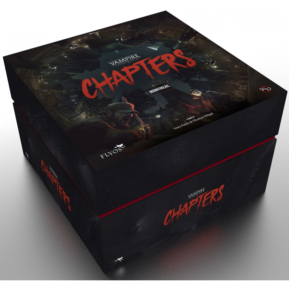 Flyos Games Vampire the Masquerade Chapters Tabletop Board Game 18y ...