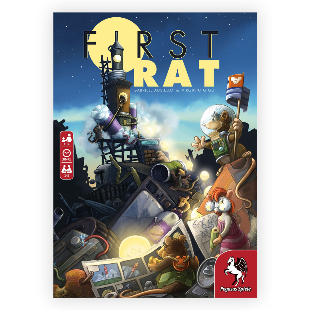 Pegasus Spiele First Rat Tabletop Party Board Game 10y+ - Online | KG ...