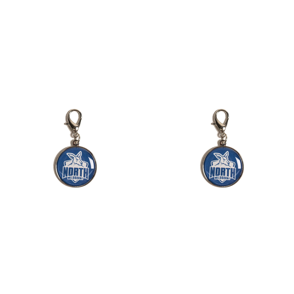 2PK The Stubby Club North Melbourne Kangaroos AFL Themed Pet Tag ...