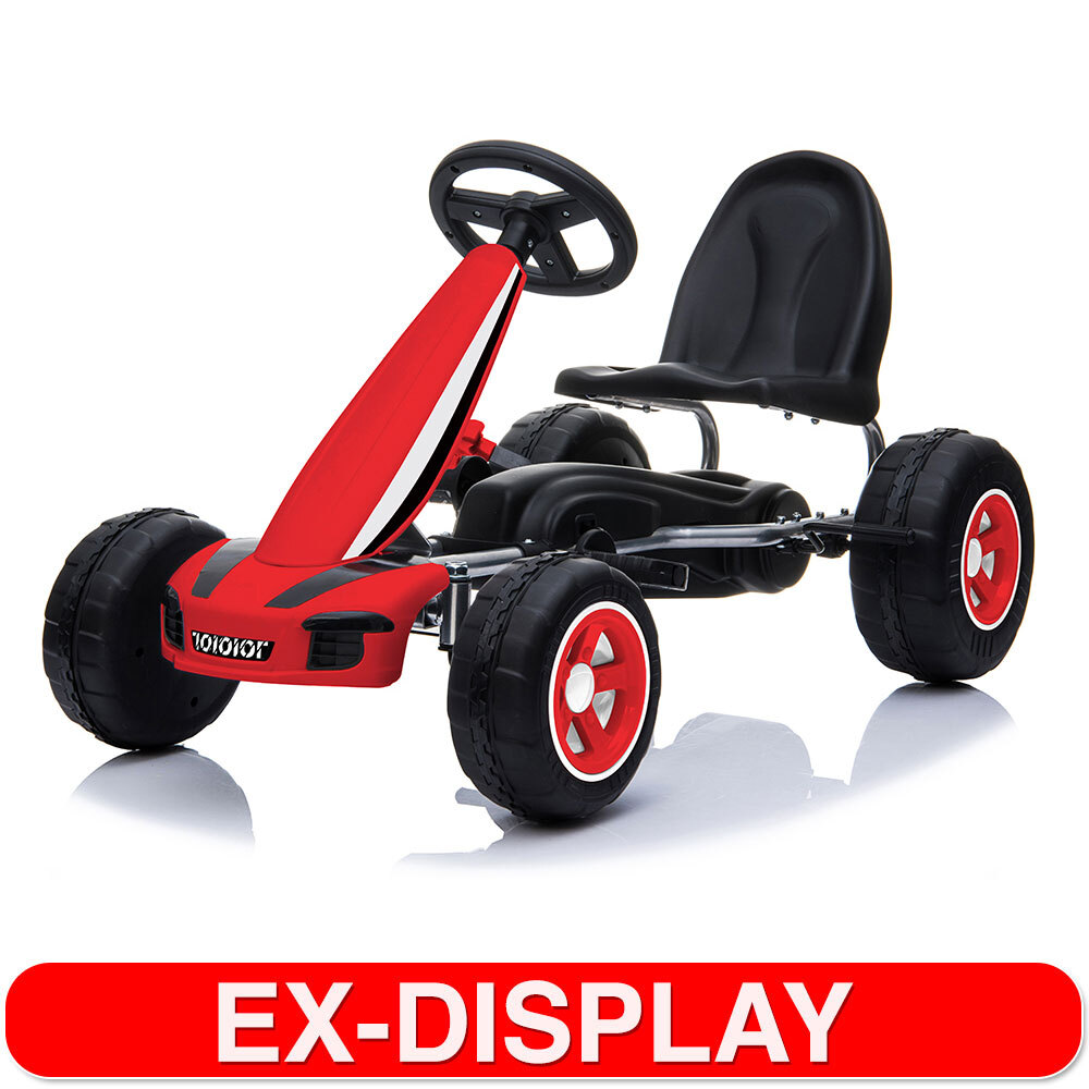 Go Kart Large Red Kids 3y+ Pedal Ride On Toy - Online | KG Electronic