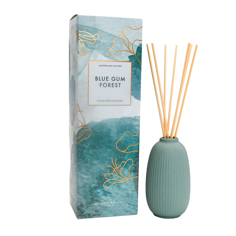 Bramble Bay Native Reed Diffuser Blue Gum Forest Scented Home Fragrance ...