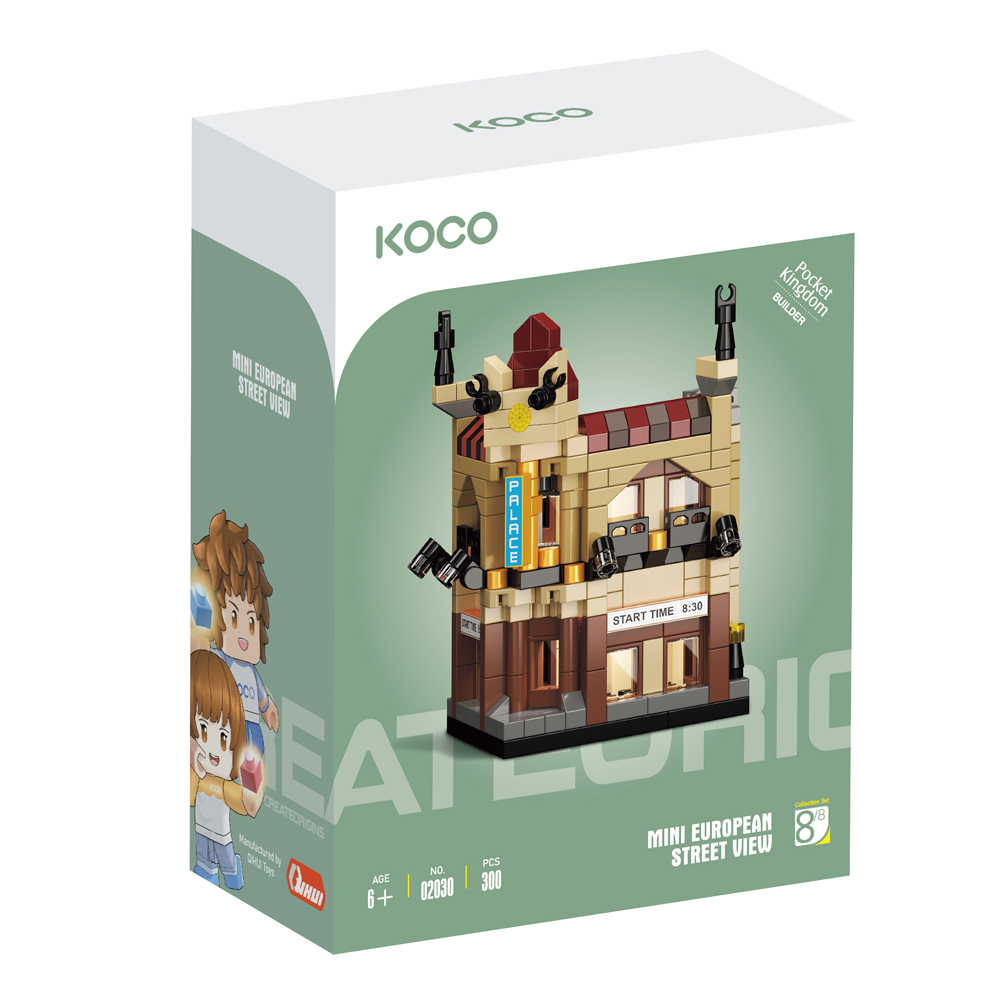 300pc Koco Luxury Cinema Kids/Children Building Bricks Toy 6y+ - Online ...