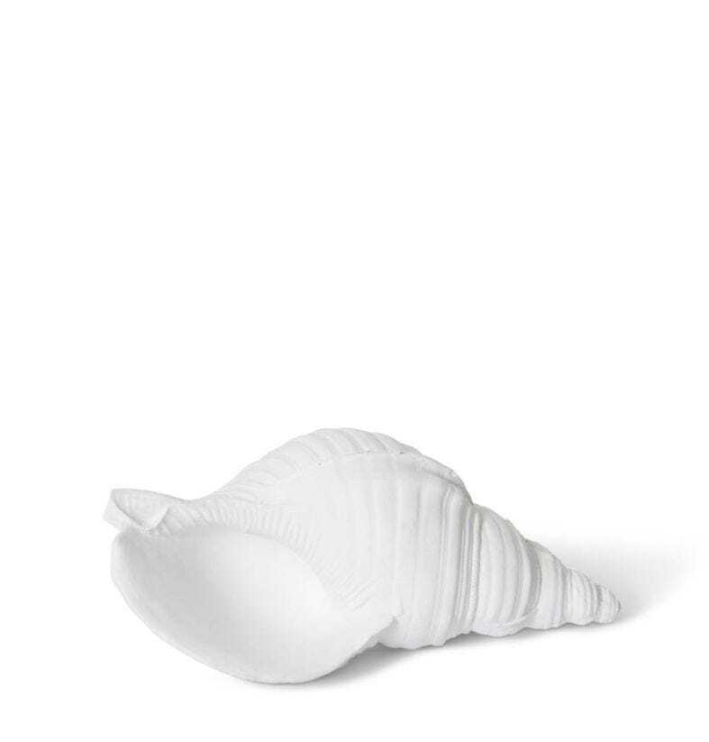 E Style 25cm Resin Conch Shell Sculpture - White - Online | KG Electronic