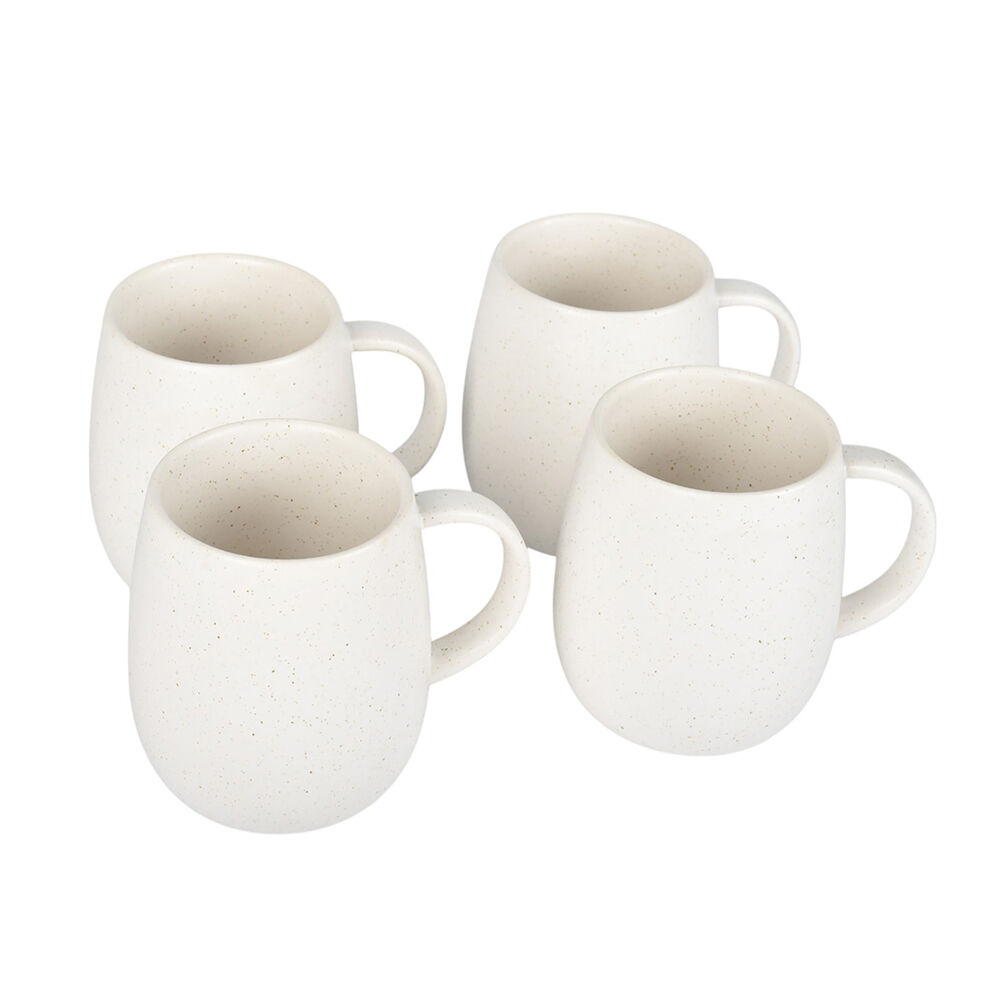 4pc NF Living Snug Mug 350ml Capacity Ceramic Mugs Stoneware Dinnerware ...