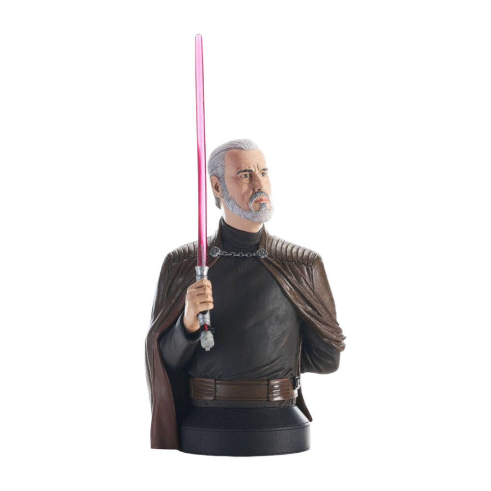Star Wars Count Dooku 1:6 Scale Bust Figure Toy 7in - Online | KG ...