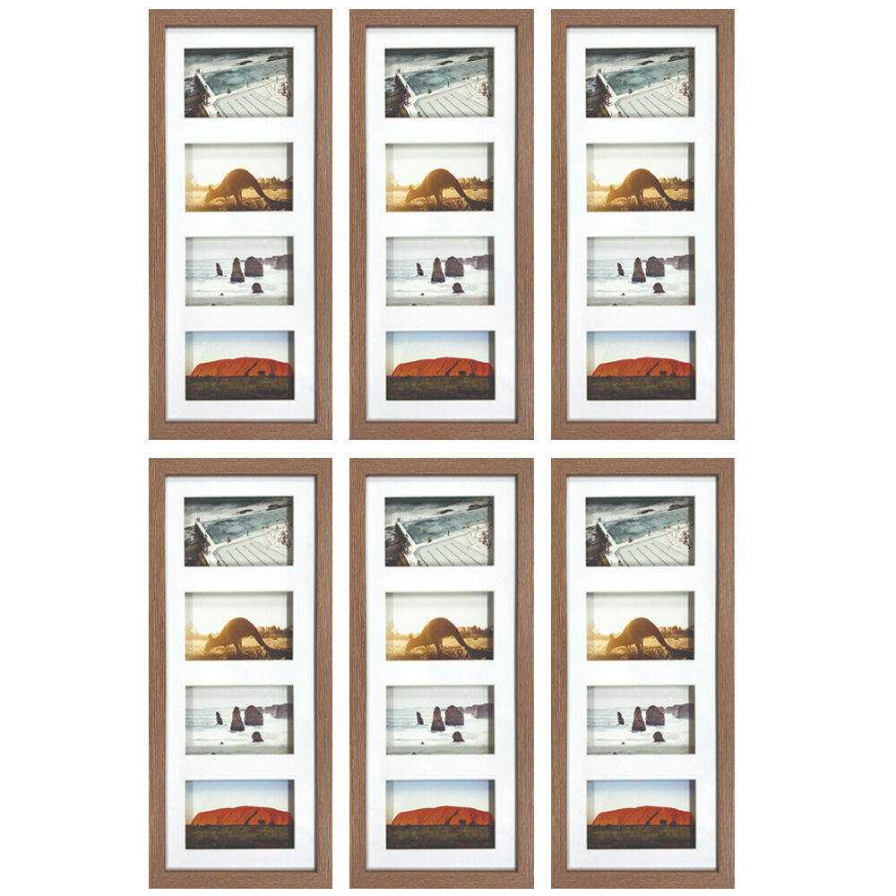 6PK Frankie & Me Shadow 8x20'' Picture Frame Photo Holder Home/Office ...