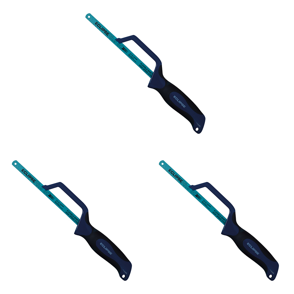 3PK Eclipse Pro Tools Mini Hacksaw Frame Aluminum - Blue - Online | KG ...