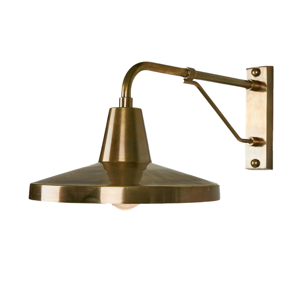 Belle Trinity Wall Light Fixture 51cm - Antique Brass - Online | KG ...