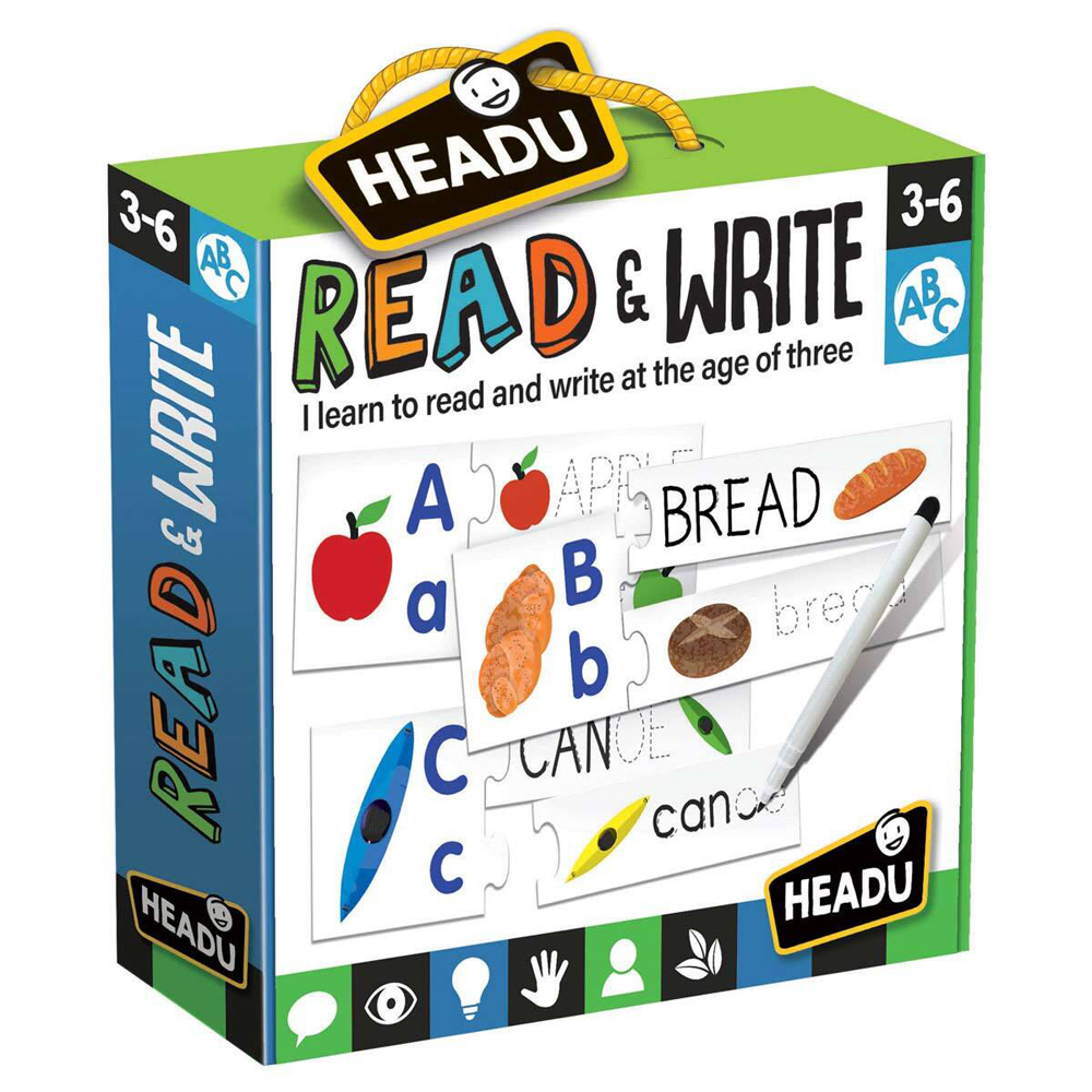 Headu Read & Write Alphabet Kids Educational/Learning Kit 3y+ - Online ...